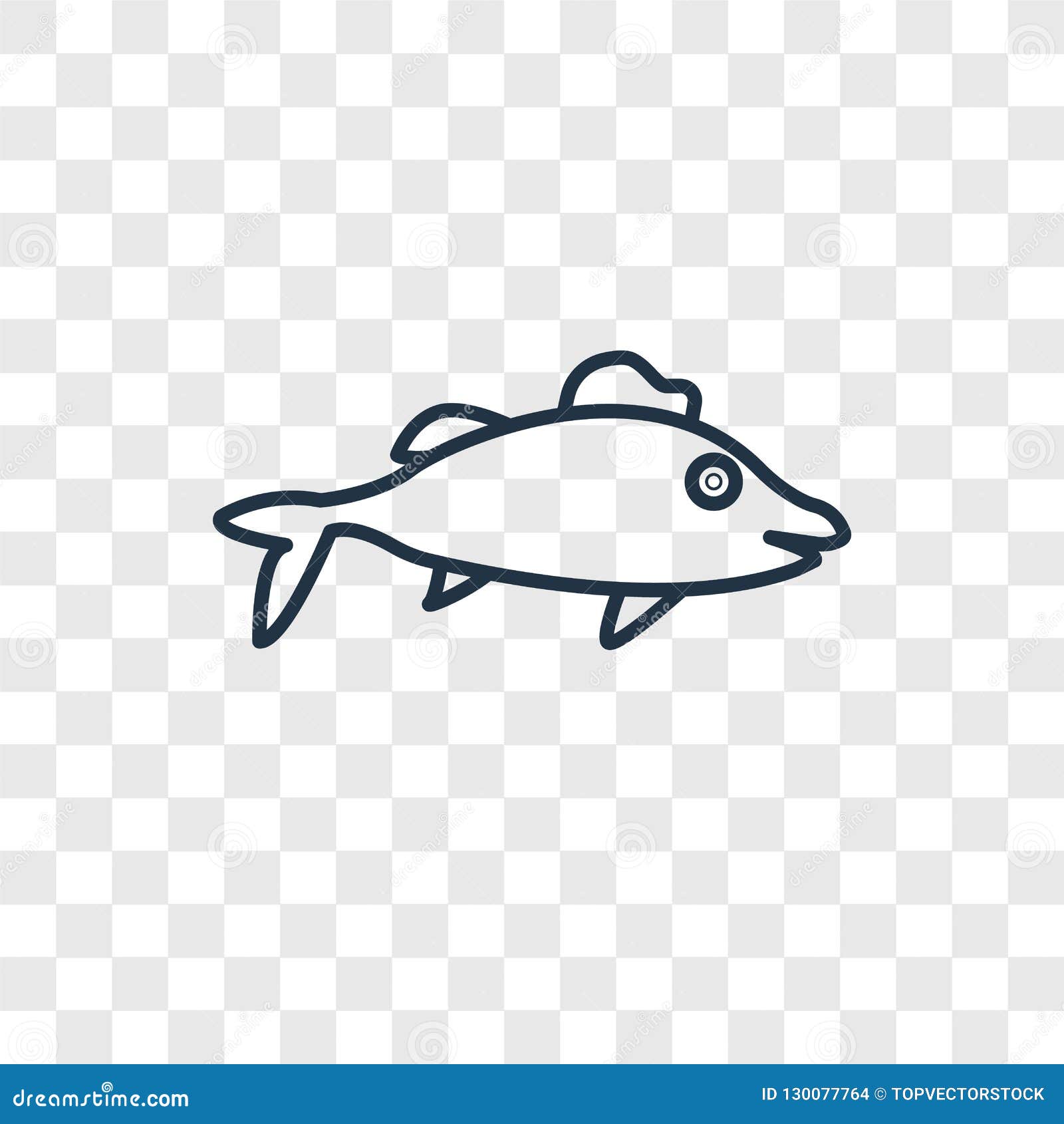 Perch Concept Vector Linear Icon Isolated on Transparent Background ...