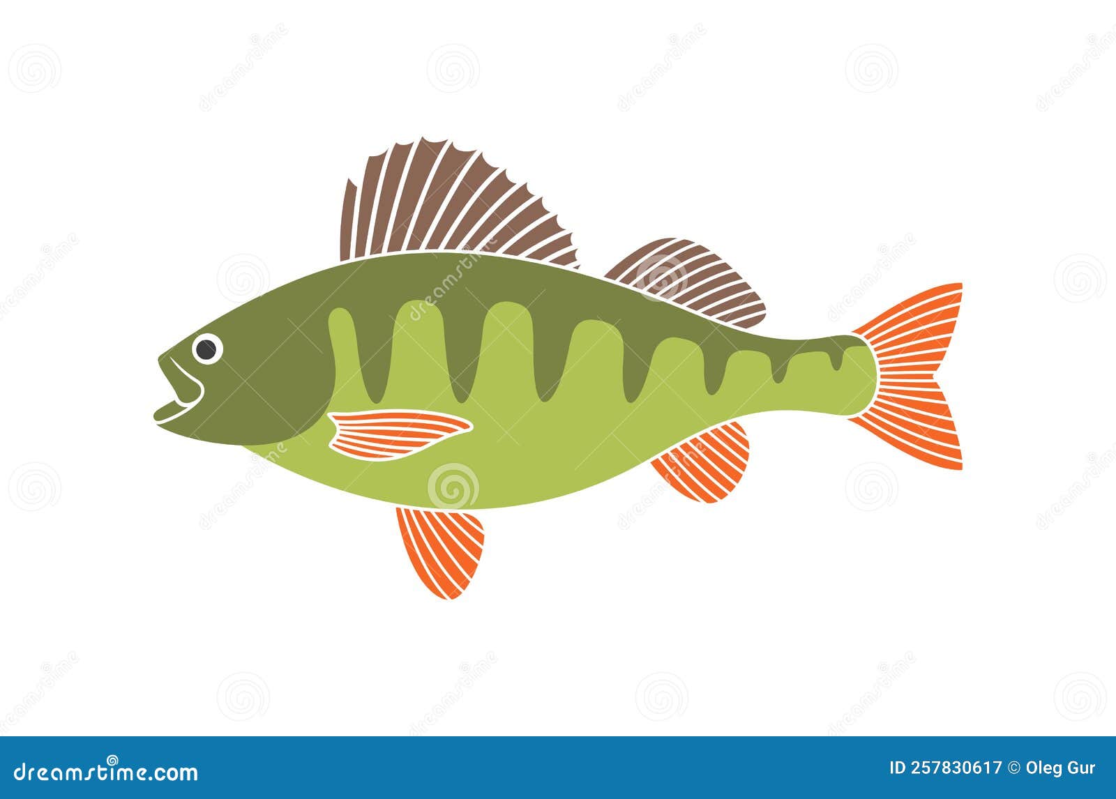 Perch Logo. Isolated Perch on White Background Stock Vector ...