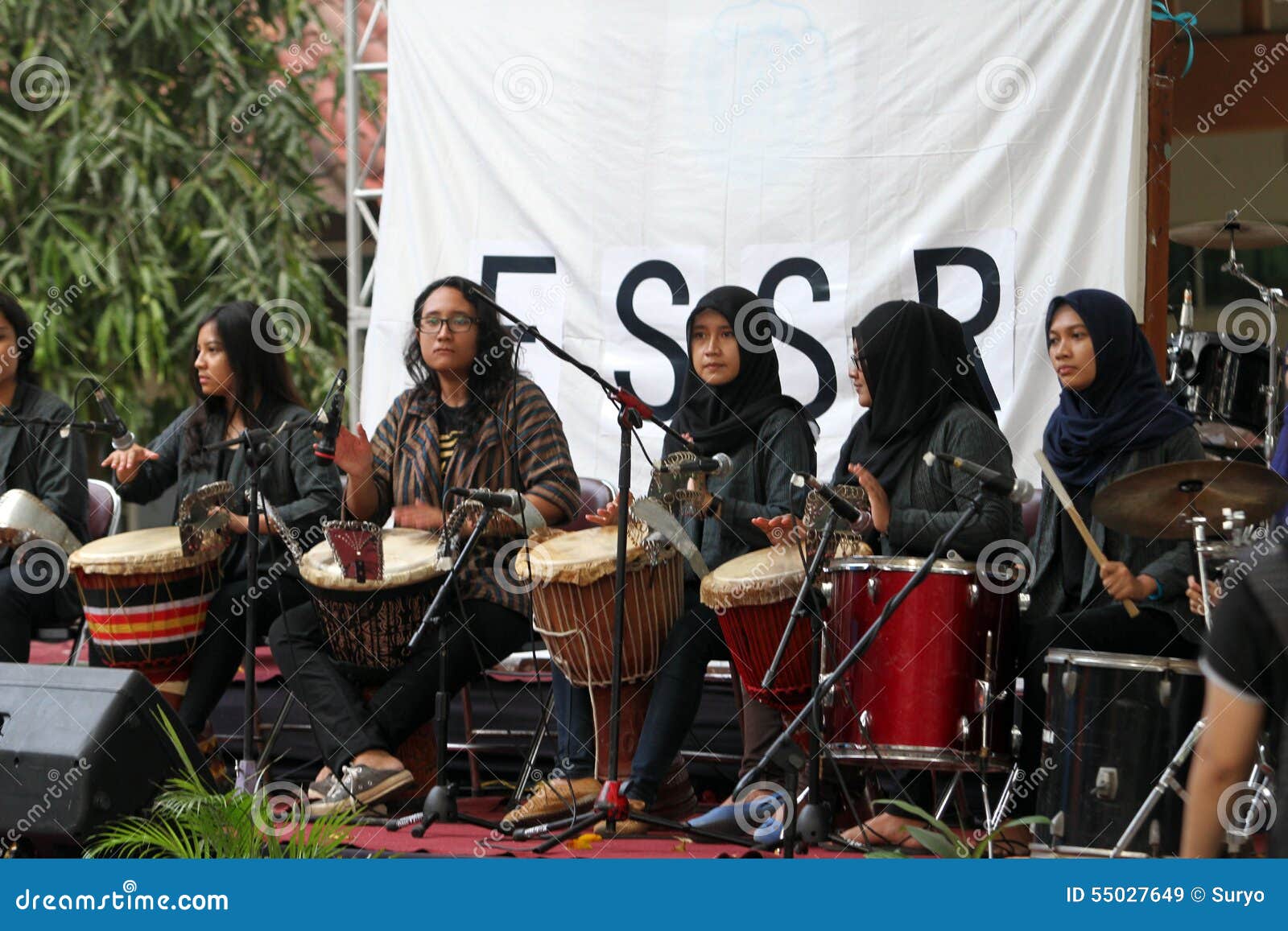 Percussion editorial stock image. Image of cultural, plays - 55027649