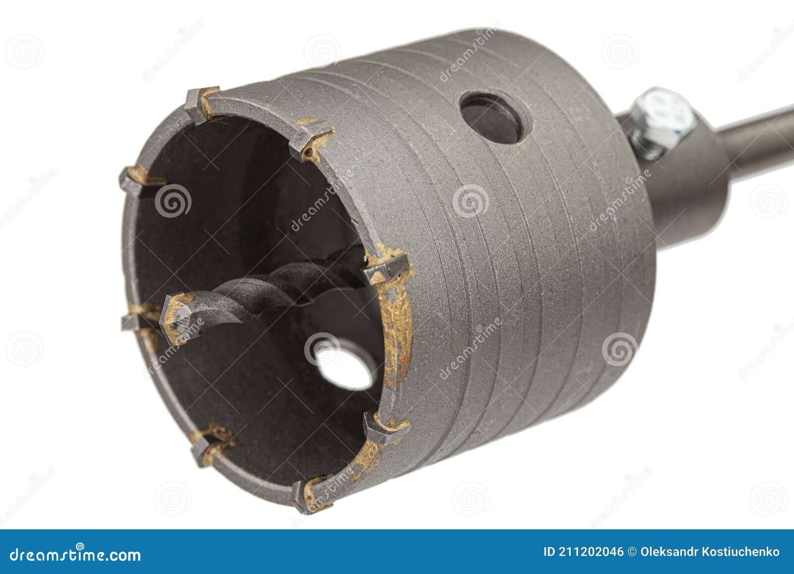 Percussion Core Hammer Drill Bit for Cutting Holes into Base Materials ...