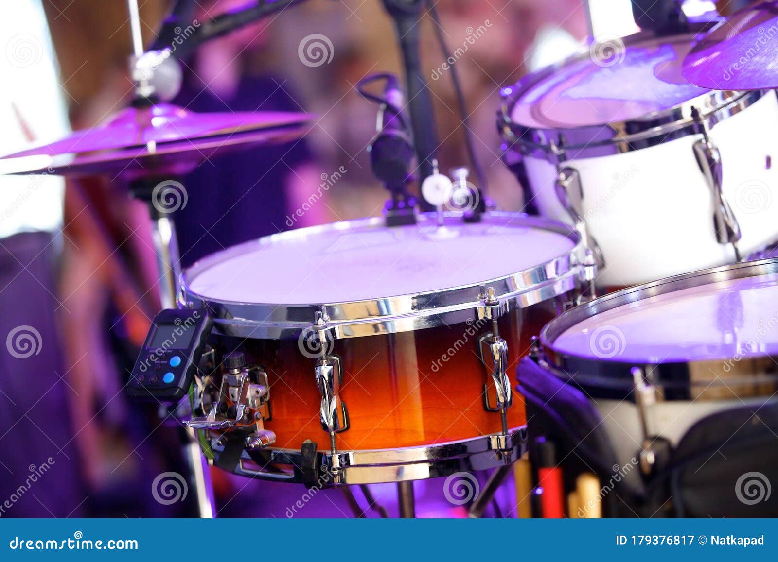 Percussion Instrument for Modern Music Stock Image - Image of acoustic ...