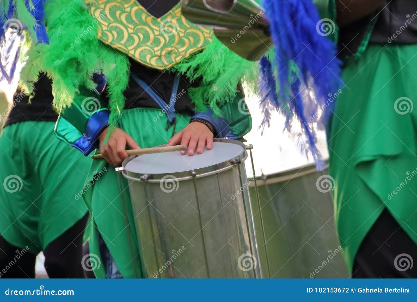 Carnival percussion stock photo. Image of carnaval, february - 102153672