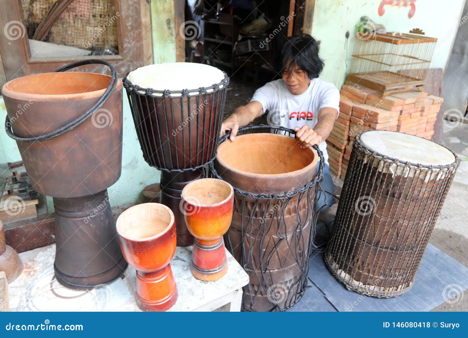 Percussion editorial stock photo. Image of indonesia - 146080418