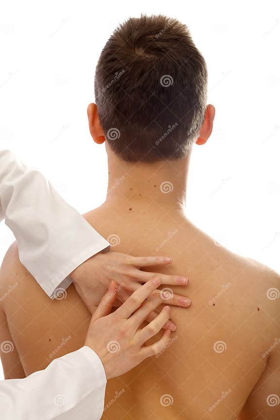 Physical Examination of the Thorax Stock Photo - Image of health ...