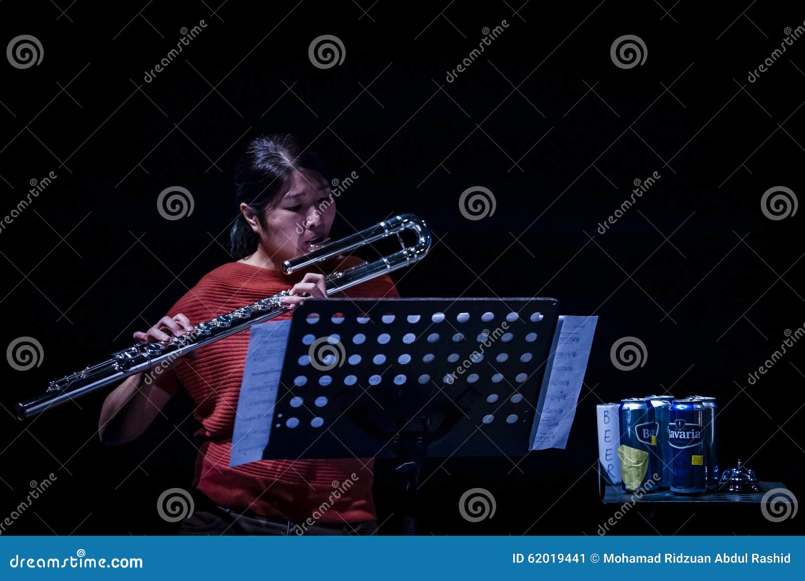 Percussion Player editorial photo. Image of notes, life - 62019441