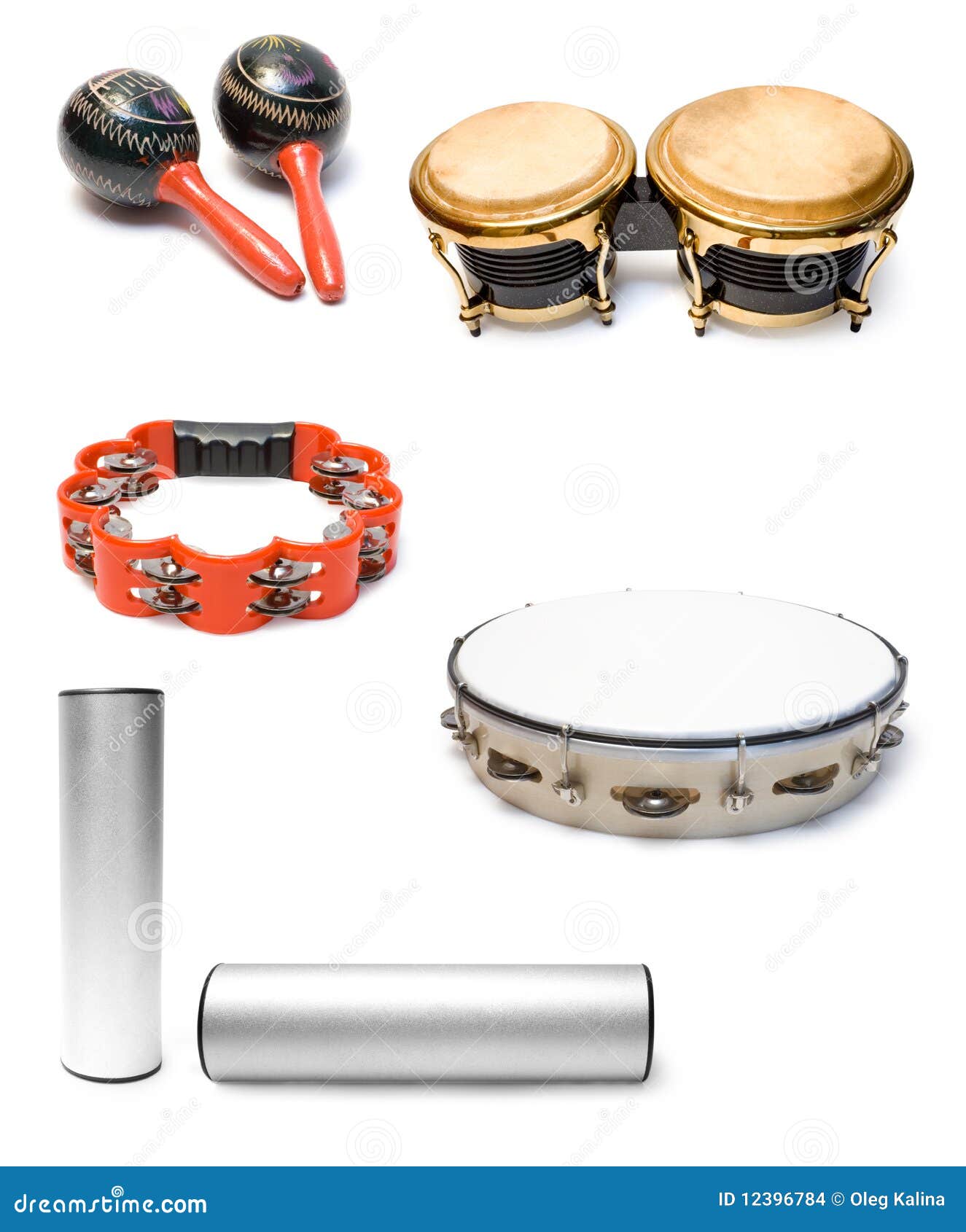 Percussione fotografia stock. Immagine di isolato, maraca - 12396784