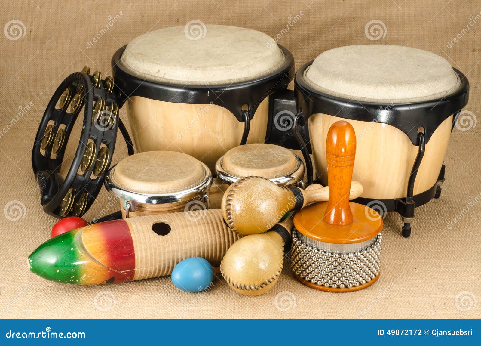 Percussions stock photo. Image of equipment, drum, latin - 49072172