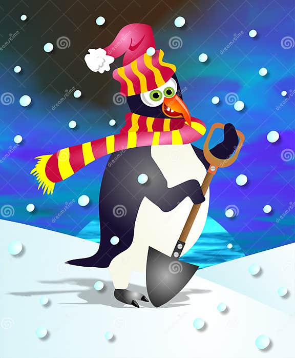 Percy Penguin stock illustration. Illustration of outside - 42403
