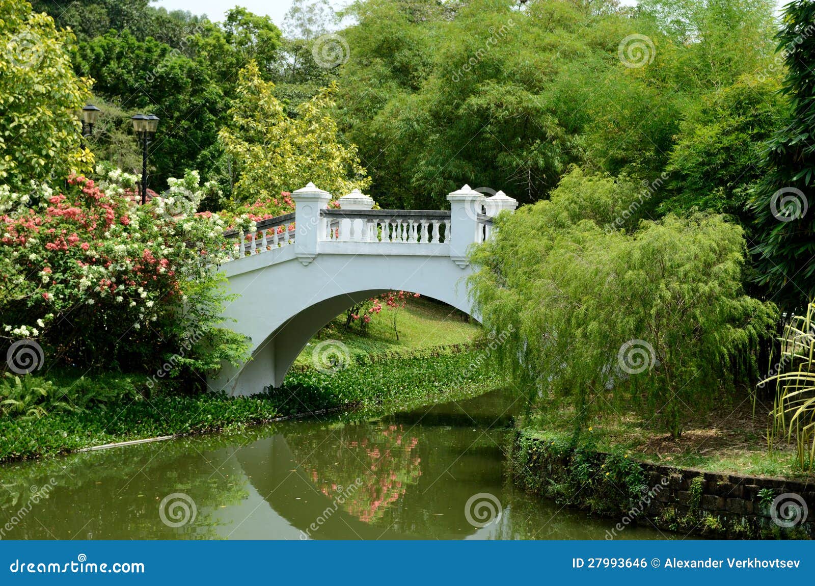 Perdana Lake Gardens stock photo. Image of tourism, grass - 27993646