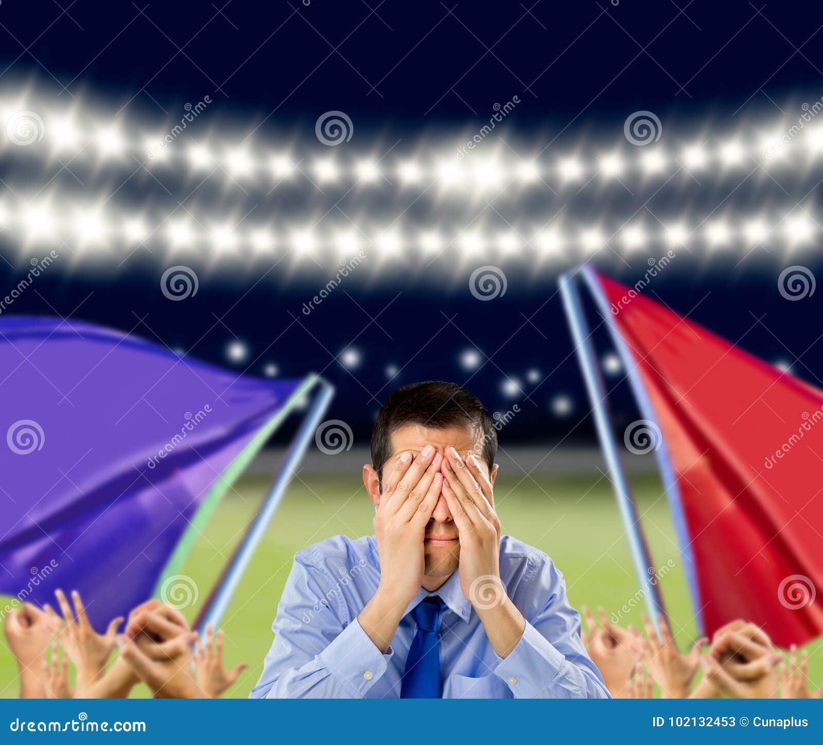 Perdimos el juego imagen de archivo. Imagen de meta - 102132453