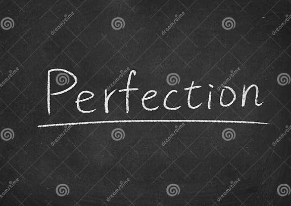 Perfección imagen de archivo. Imagen de perfecto, conceptual - 113958705