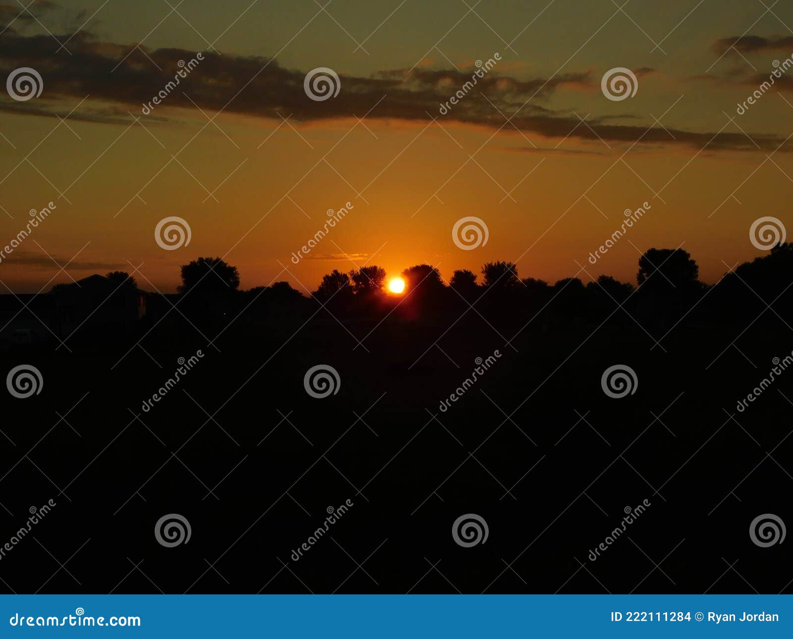 Perfect alignment sunrise stock photo. Image of perse - 222111284