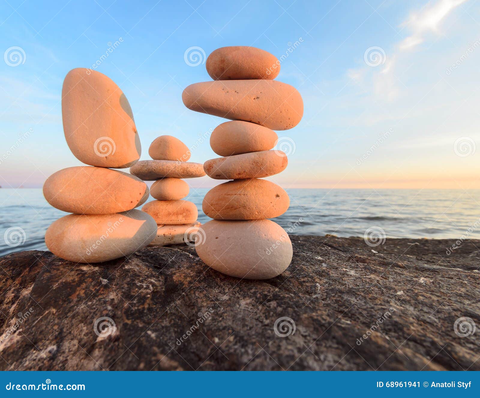Perfect balance of stones stock image. Image of creation - 68961941