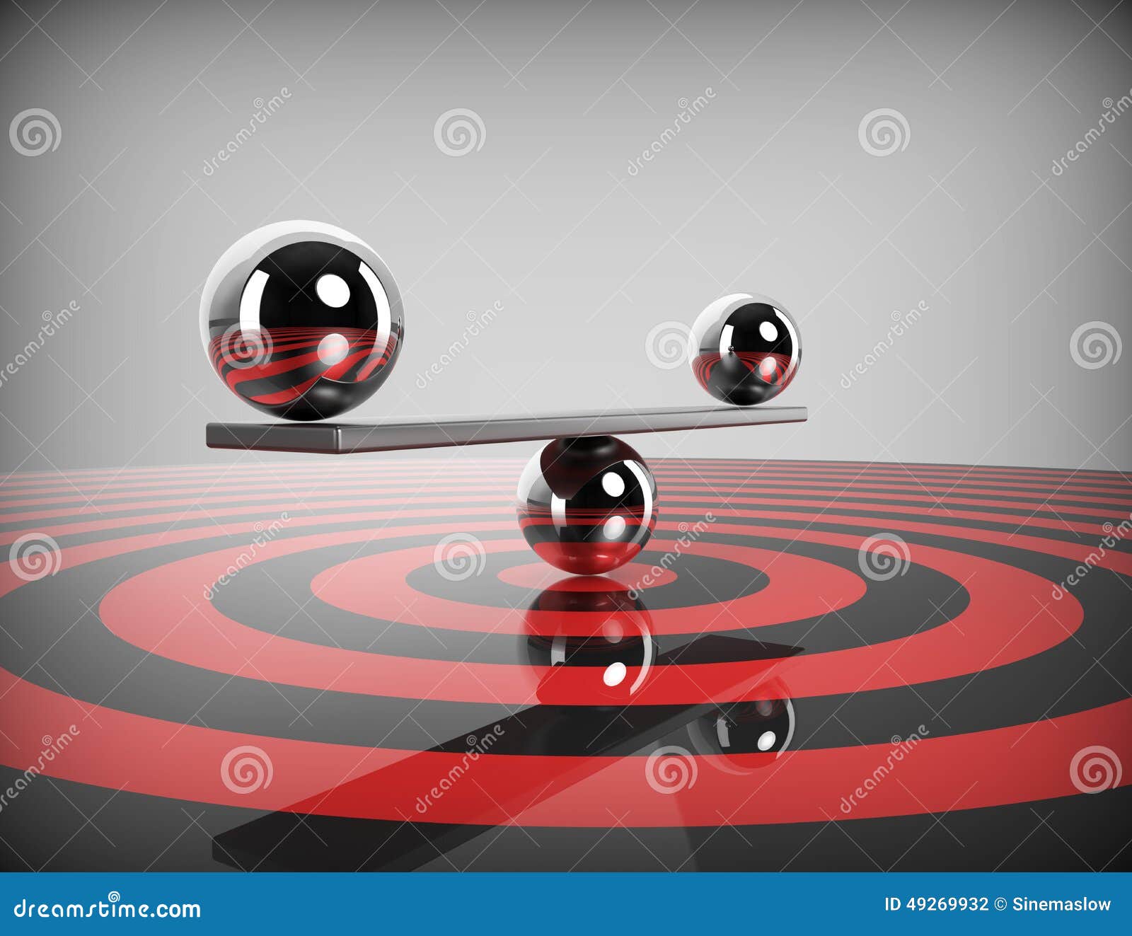 Perfect balance-target stock illustration. Illustration of target ...