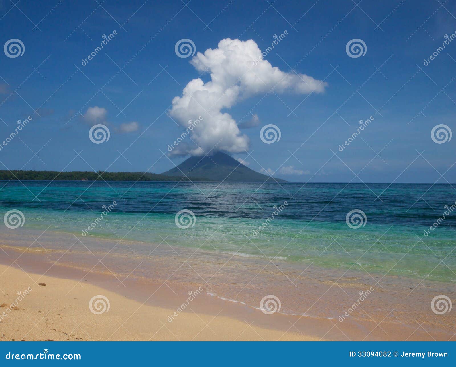 The Perfect Beach stock photo. Image of white, manado - 33094082