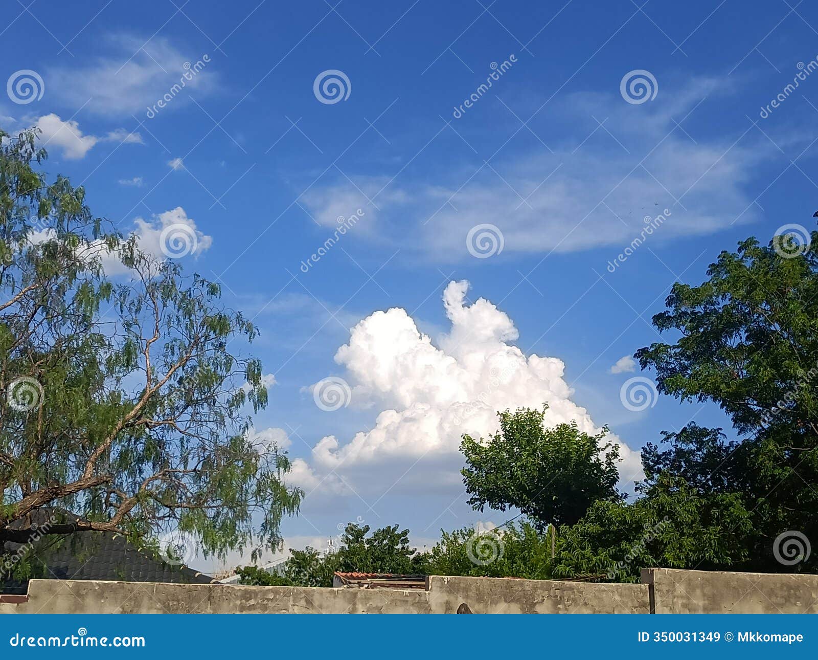 Perfect Beautiful Clouds, South African Clouds Stock Image - Image of ...