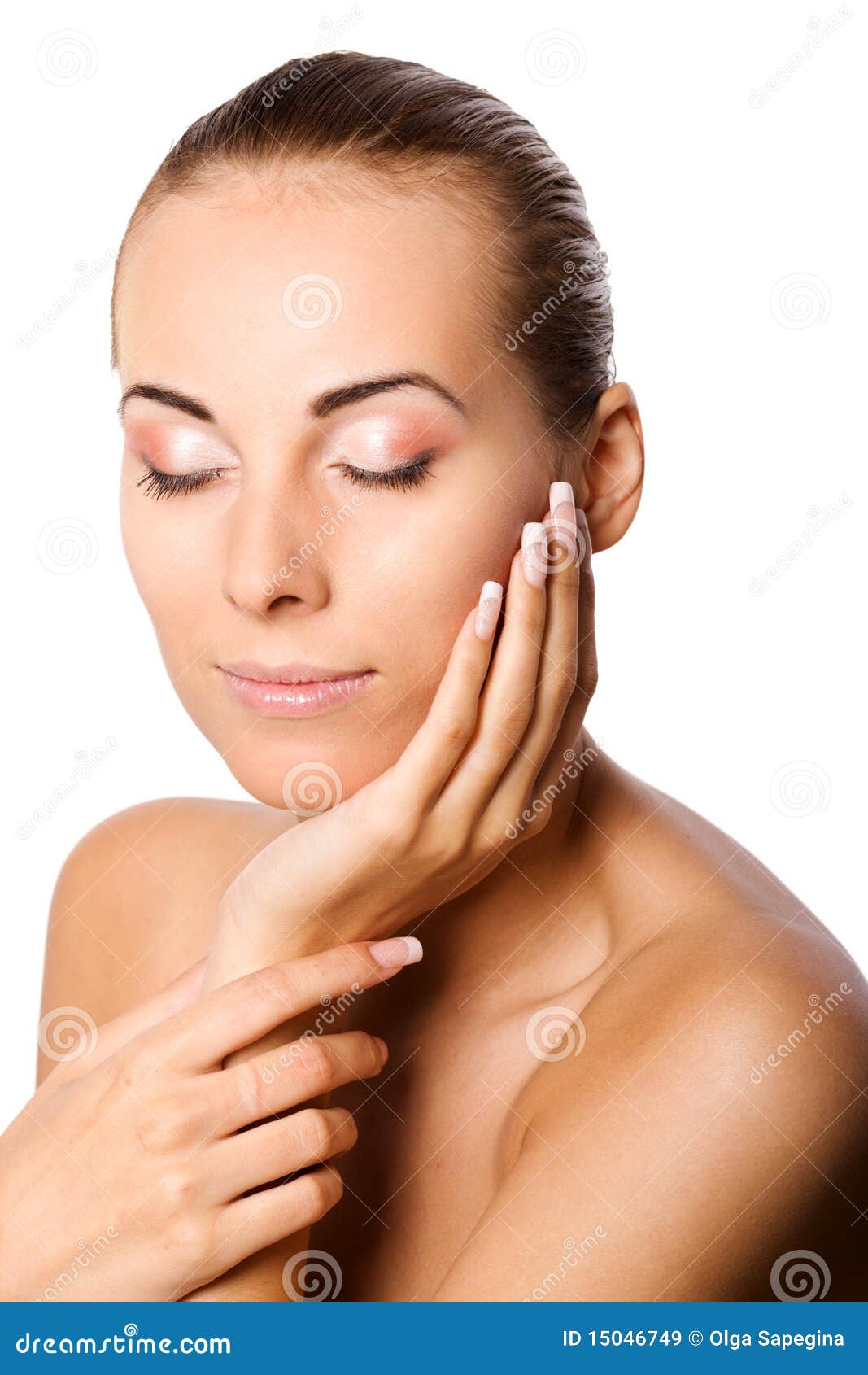 Perfect beautiful woman stock image. Image of camera - 15046749