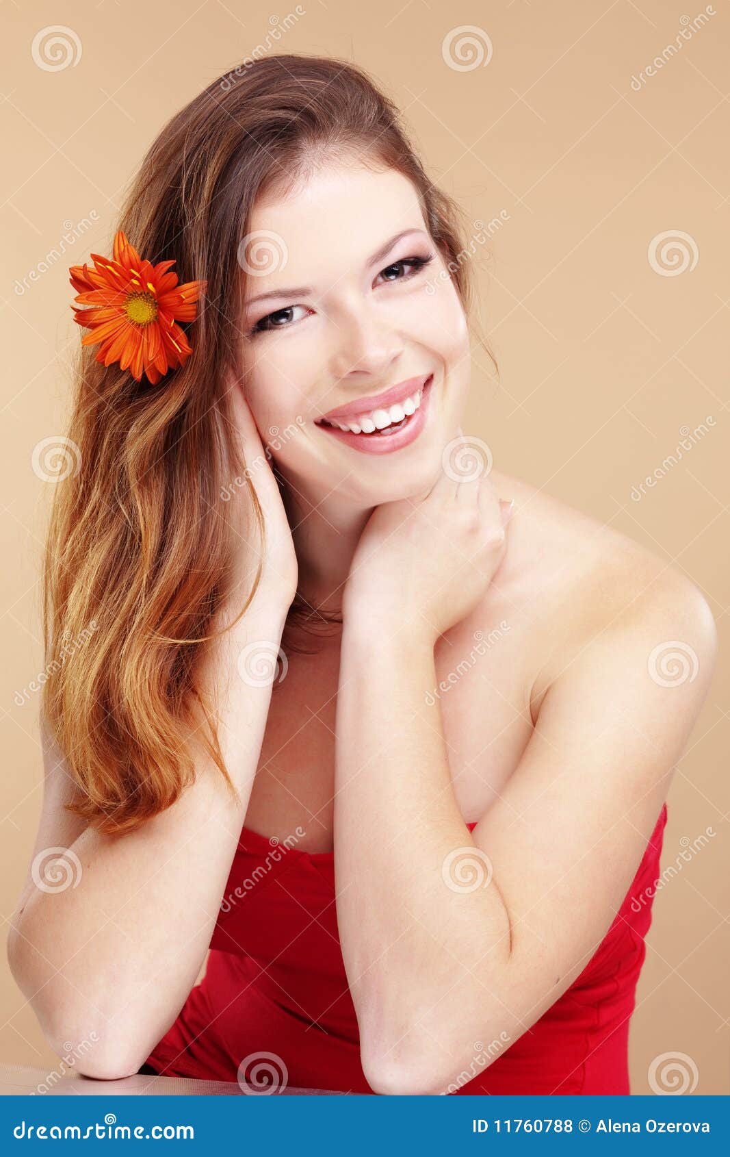 Perfect beauty stock photo. Image of grin, cute, charming - 11760788