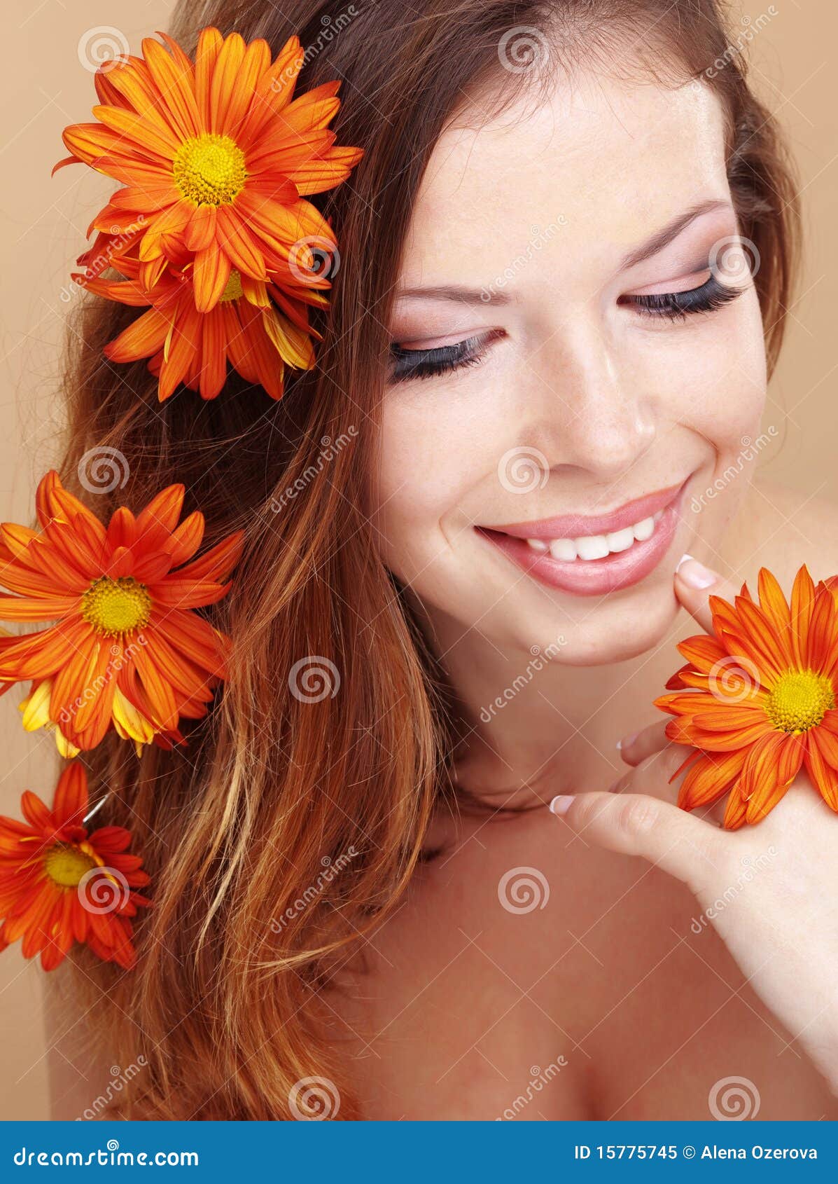 Perfect beauty stock image. Image of natural, grin, clean - 15775745