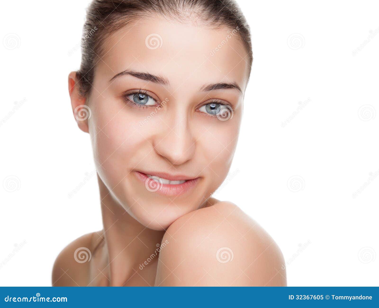 Perfect beauty stock image. Image of brunette, attractive - 32367605