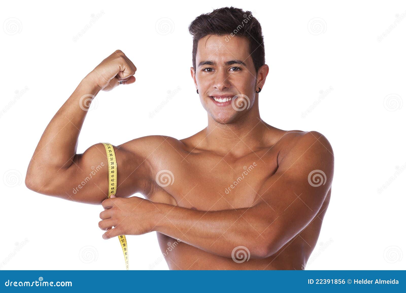 Perfect biceps stock photo. Image of figure, handsome - 22391856