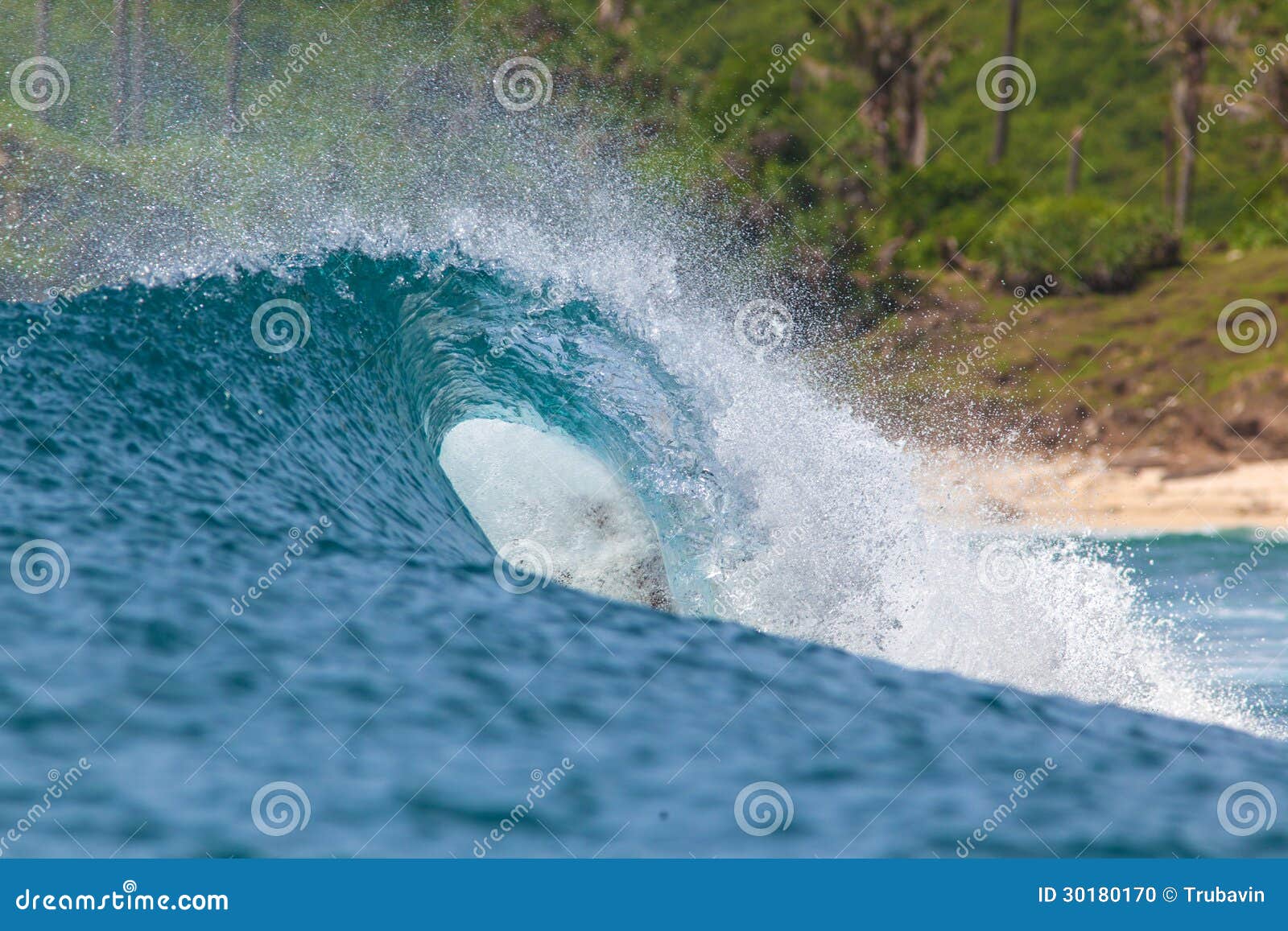 Perfect wave stock photo. Image of smooth, blue, crystalline - 30180170