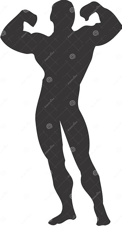 The perfect body stock vector. Illustration of masculine - 2287923