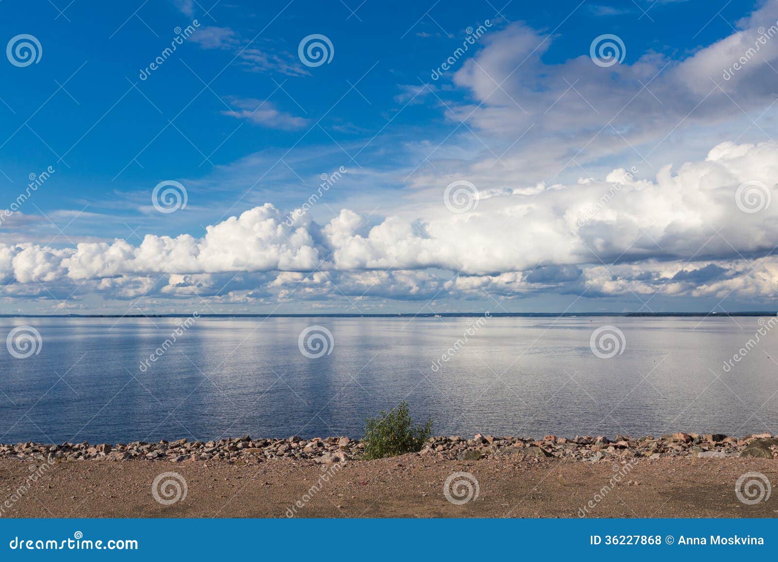 Perfect Sky Clouds And Sea. Bright Sunset Sky, Abstract Gold Orange ...