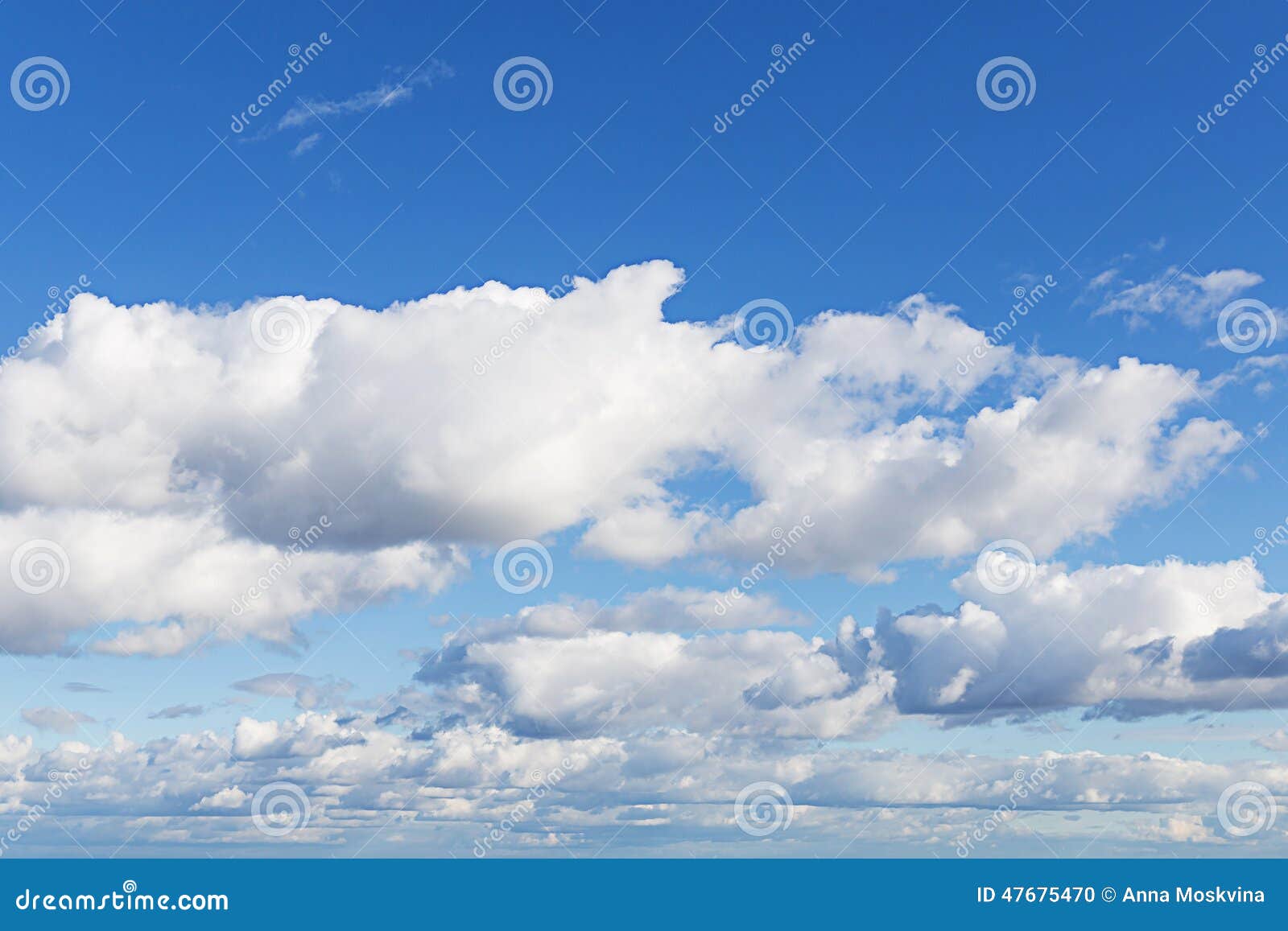 Perfect clouds stock photo. Image of clear, full, outdoors - 47675470