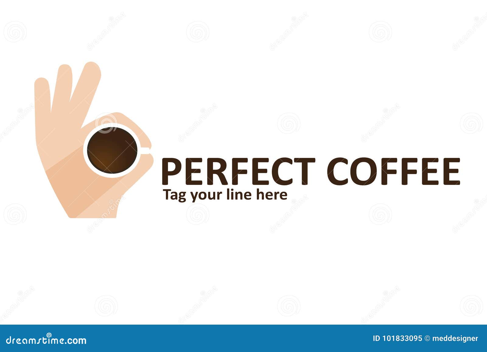 Perfect Coffee logo stock vector. Illustration of abstract - 101833095