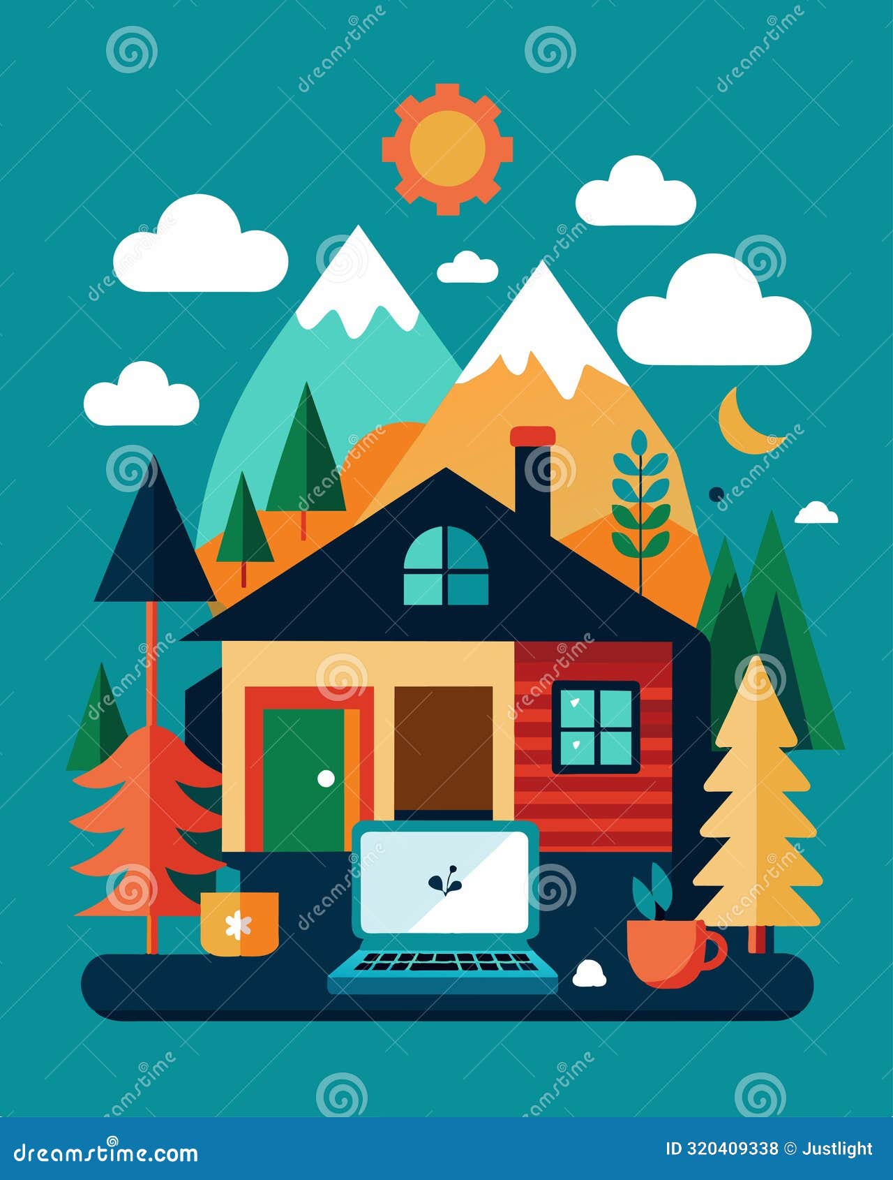 The Perfect Combination of Modern Convenience and Rustic Charm Making ...