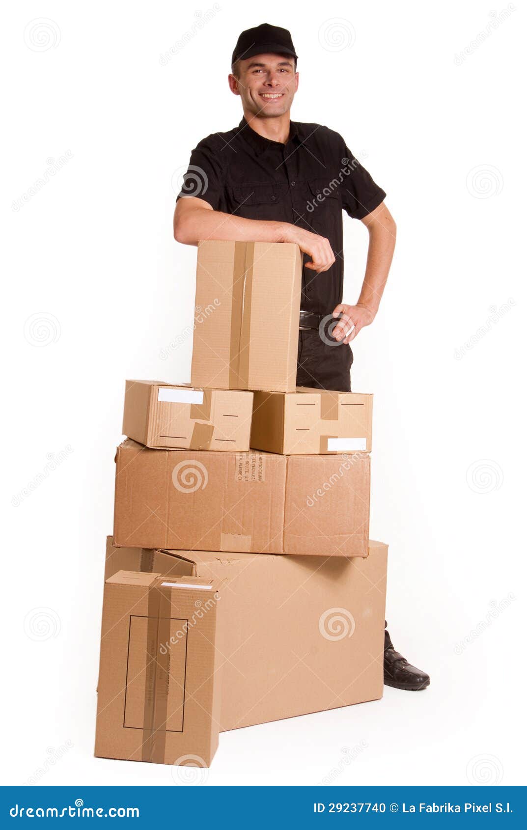 Perfect delivery service stock photo. Image of service - 29237740