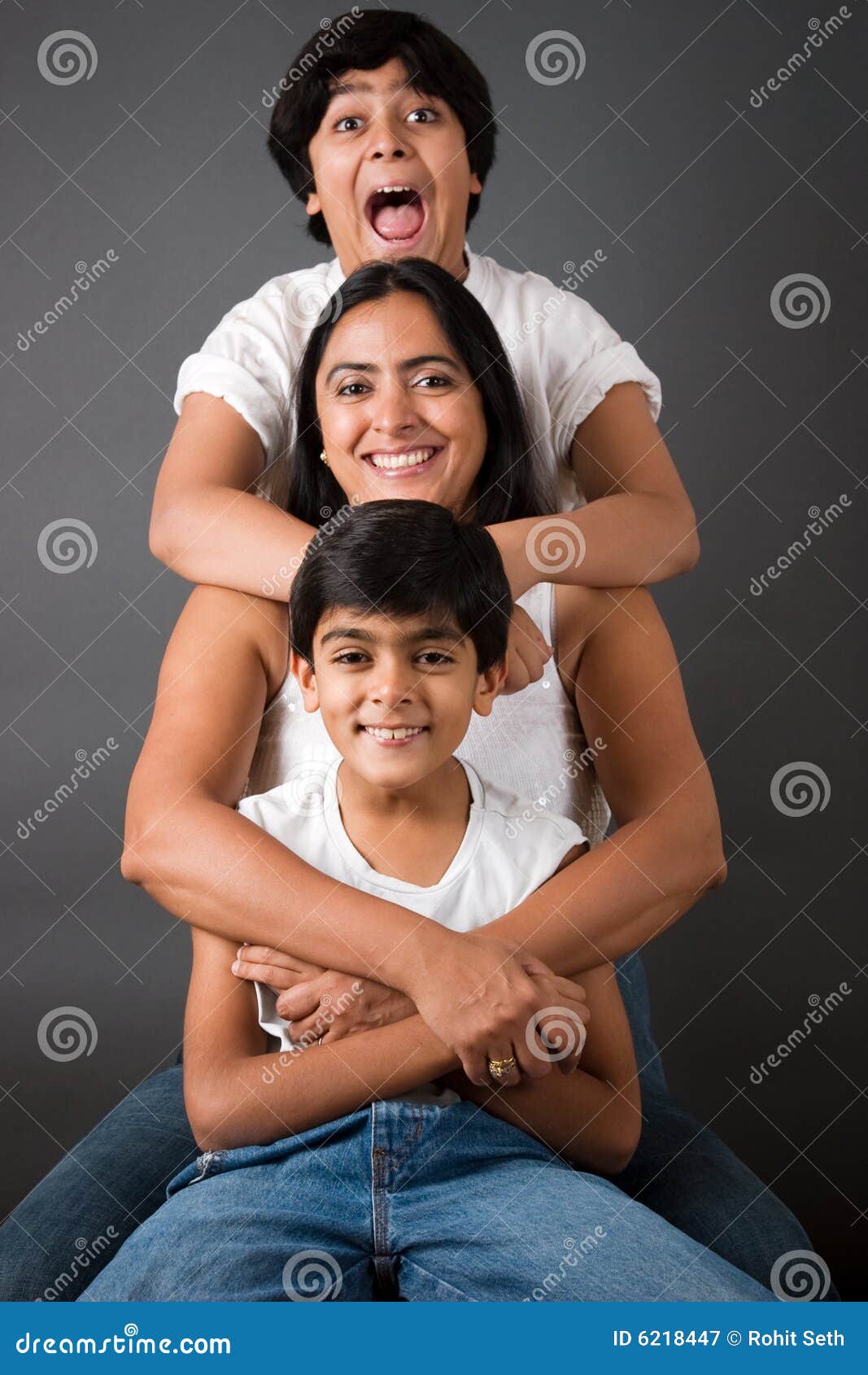 Perfect Family Fun stock image. Image of indian, cute - 6218447