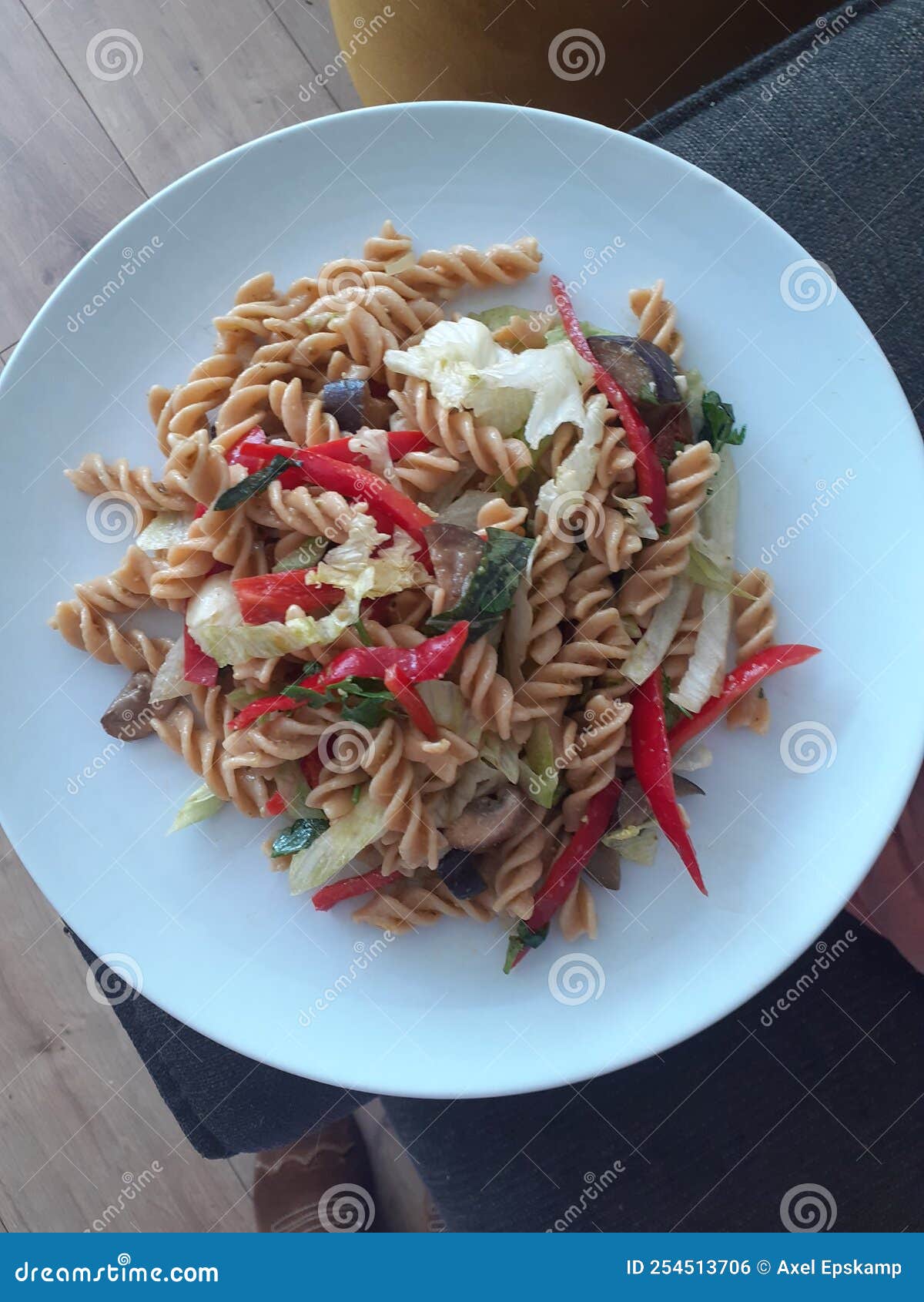 Perfect fancy pasta stock photo. Image of vegetable - 254513706