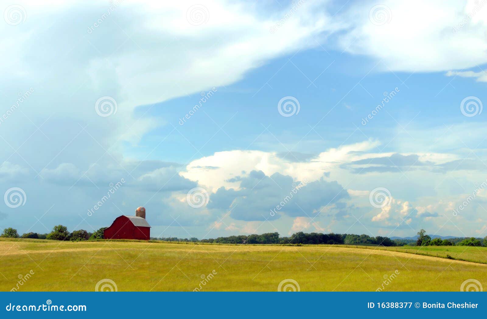 Perfect Farm stock image. Image of rustic, roof, blue - 16388377