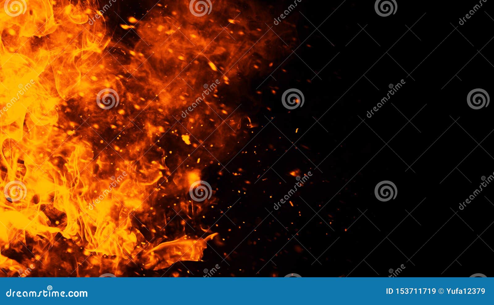 Perfect Fire Particles Embers on Background . Smoke Fog Misty Texture ...