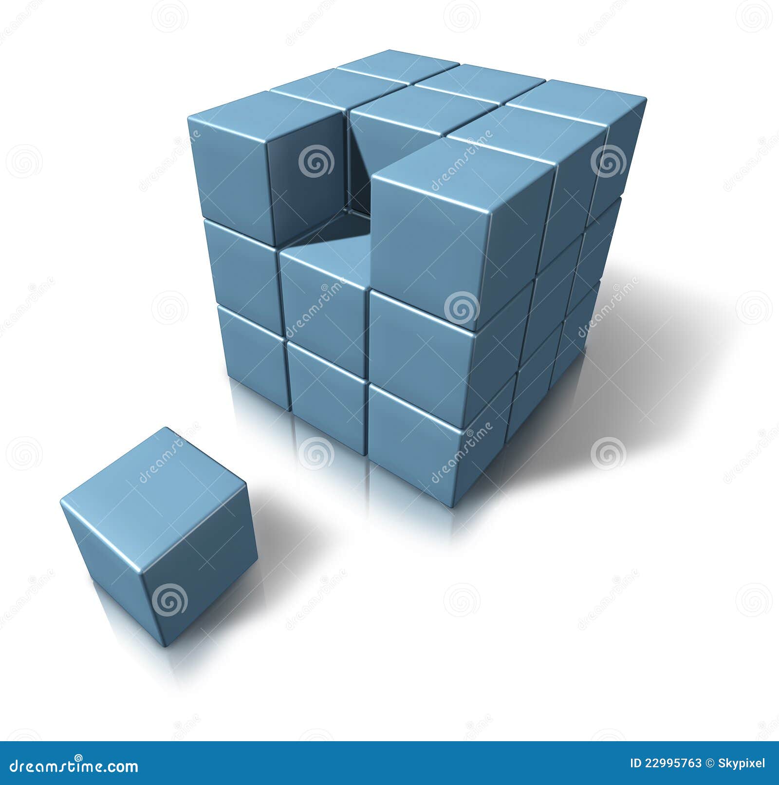 Perfect Fit stock illustration. Illustration of success - 22995763