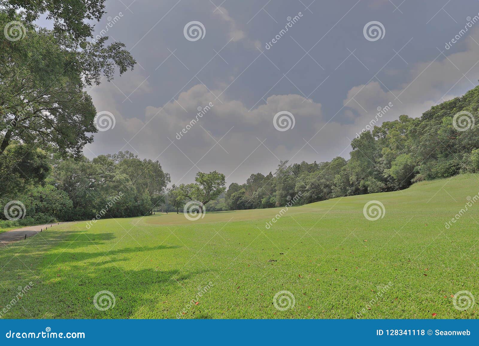 Perfect Grass Golf Course Field at Hk Stock Photo - Image of enjoy ...