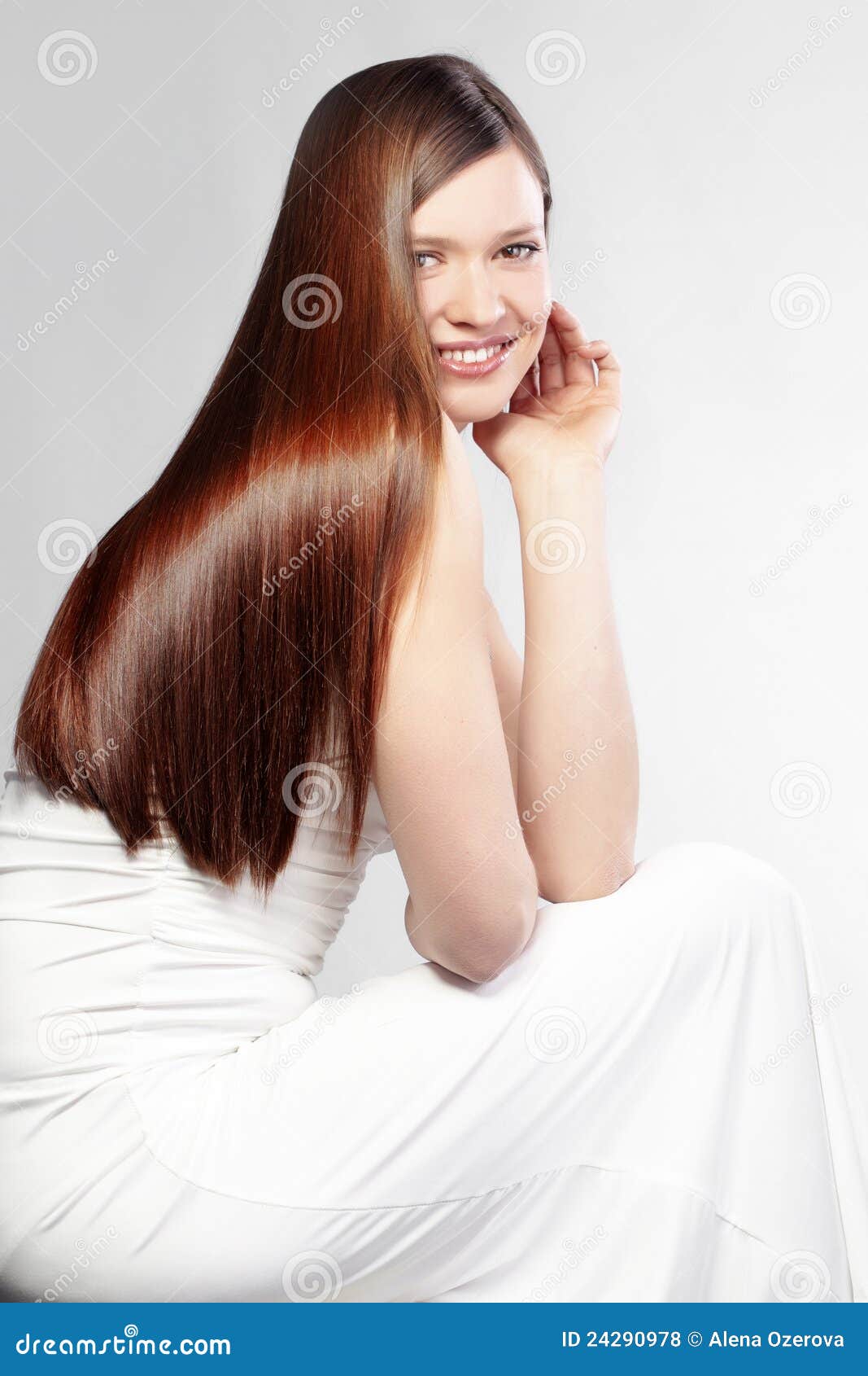 Perfect hair stock photo. Image of coiffure, perfect - 24290978