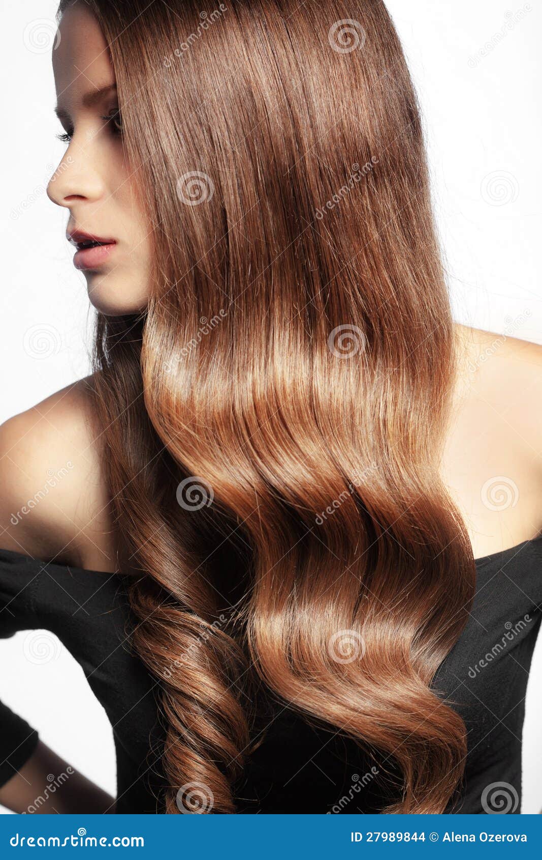 Perfect hair stock photo. Image of hairdo, gorgeous, elegant - 27989844