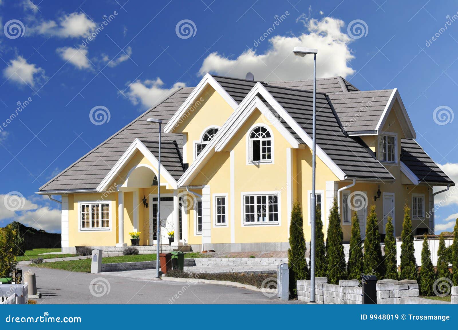 Perfect home stock image. Image of roof, house, realestate - 9948019