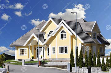Perfect home stock image. Image of roof, house, realestate - 9948019
