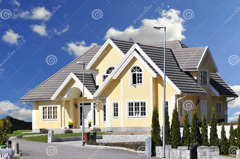 Perfect home stock image. Image of roof, house, realestate - 9948019