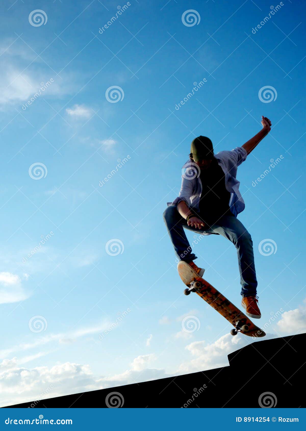 Perfect jump stock photo. Image of freestyle, abstraction - 8914254