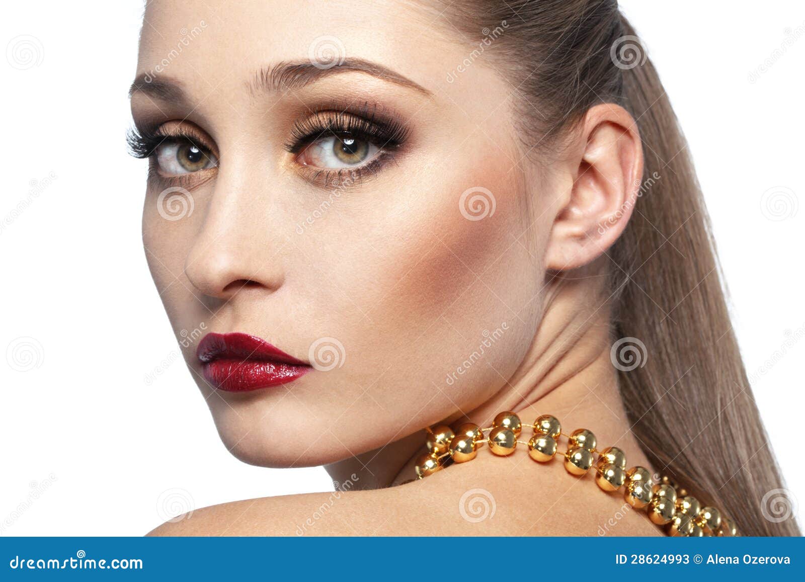 Perfect makeup stock image. Image of glamour, lipstick - 28624993
