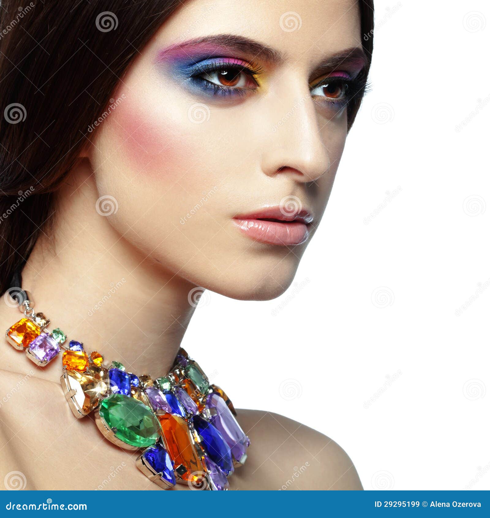 Perfect makeup stock image. Image of adult, fashion, glance - 29295199