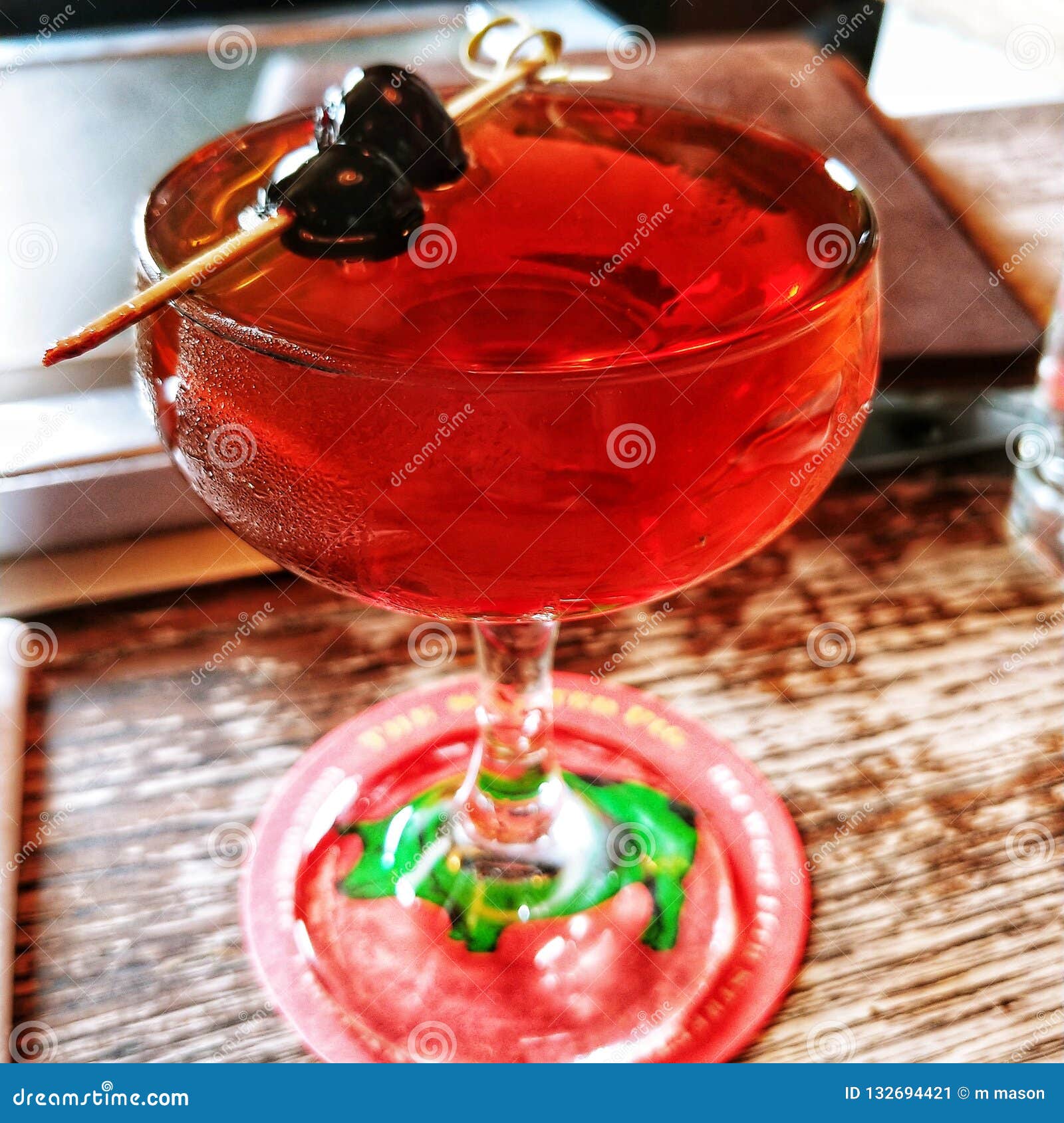 The perfect Manhattan stock image. Image of food, manhattan - 132694421