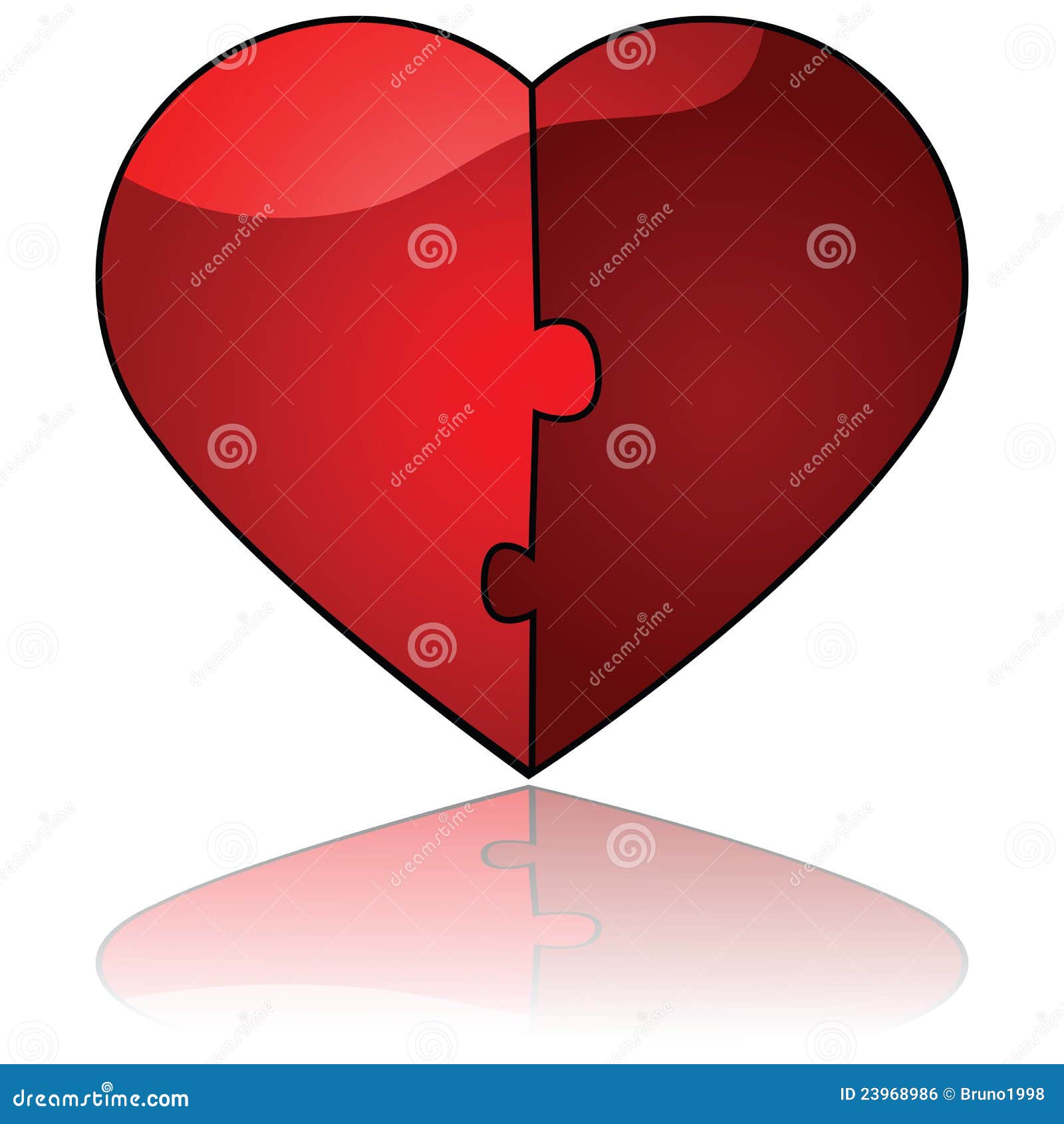 Perfect match stock vector. Illustration of icon, love - 23968986