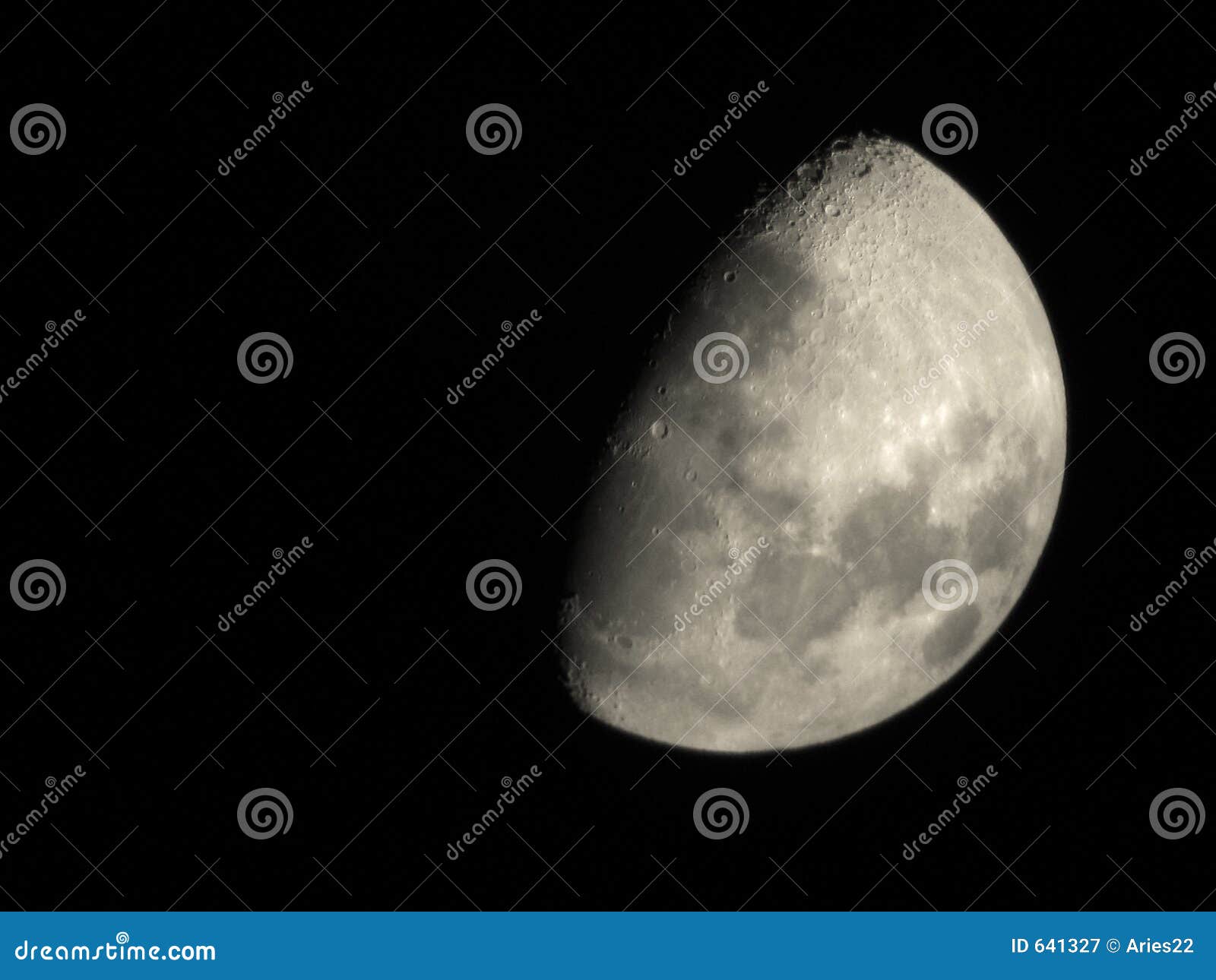 Perfect Moon stock image. Image of feminine, azimuth, month - 641327
