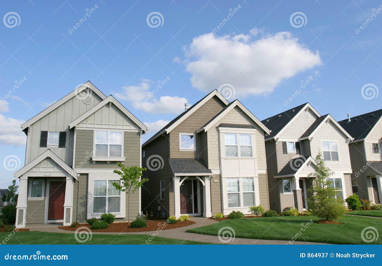 Perfect Neighborhood stock image. Image of city, neighbor - 864937